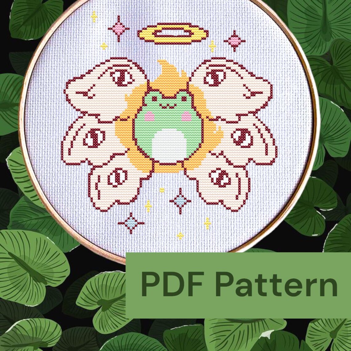 Cute Frog Cross Stitch Pattern Designs Cute Animal Cross Stitch ...