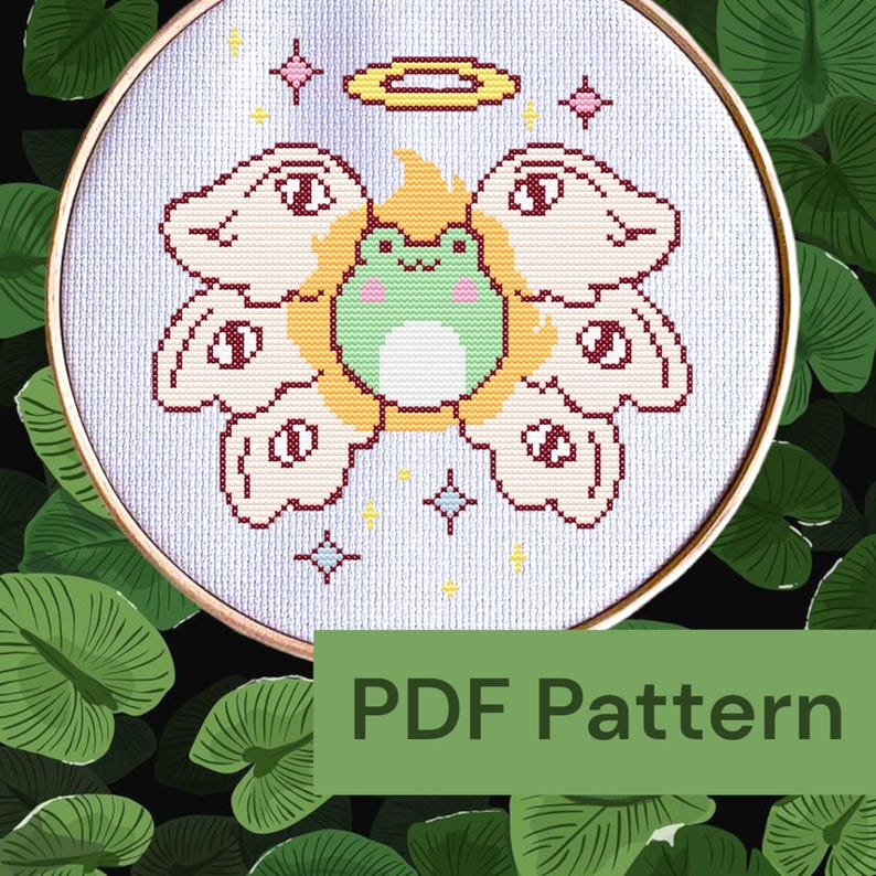 Cute Frog Cross Stitch Pattern Designs Cute Animal Cross Stitch ...