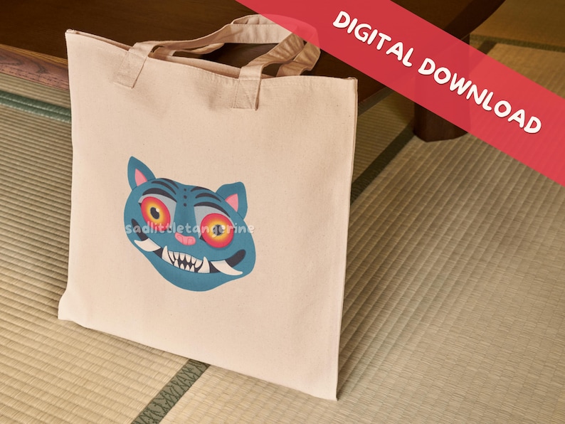 Kpop Demon Hunters Printable Sticker – Derpy the Cat | Hand-drawn Funny ...