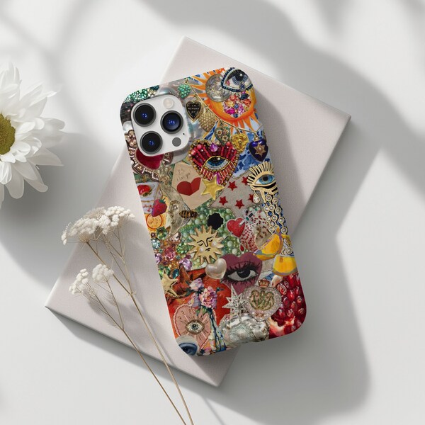 Mosaic Art Phone Case - Etsy