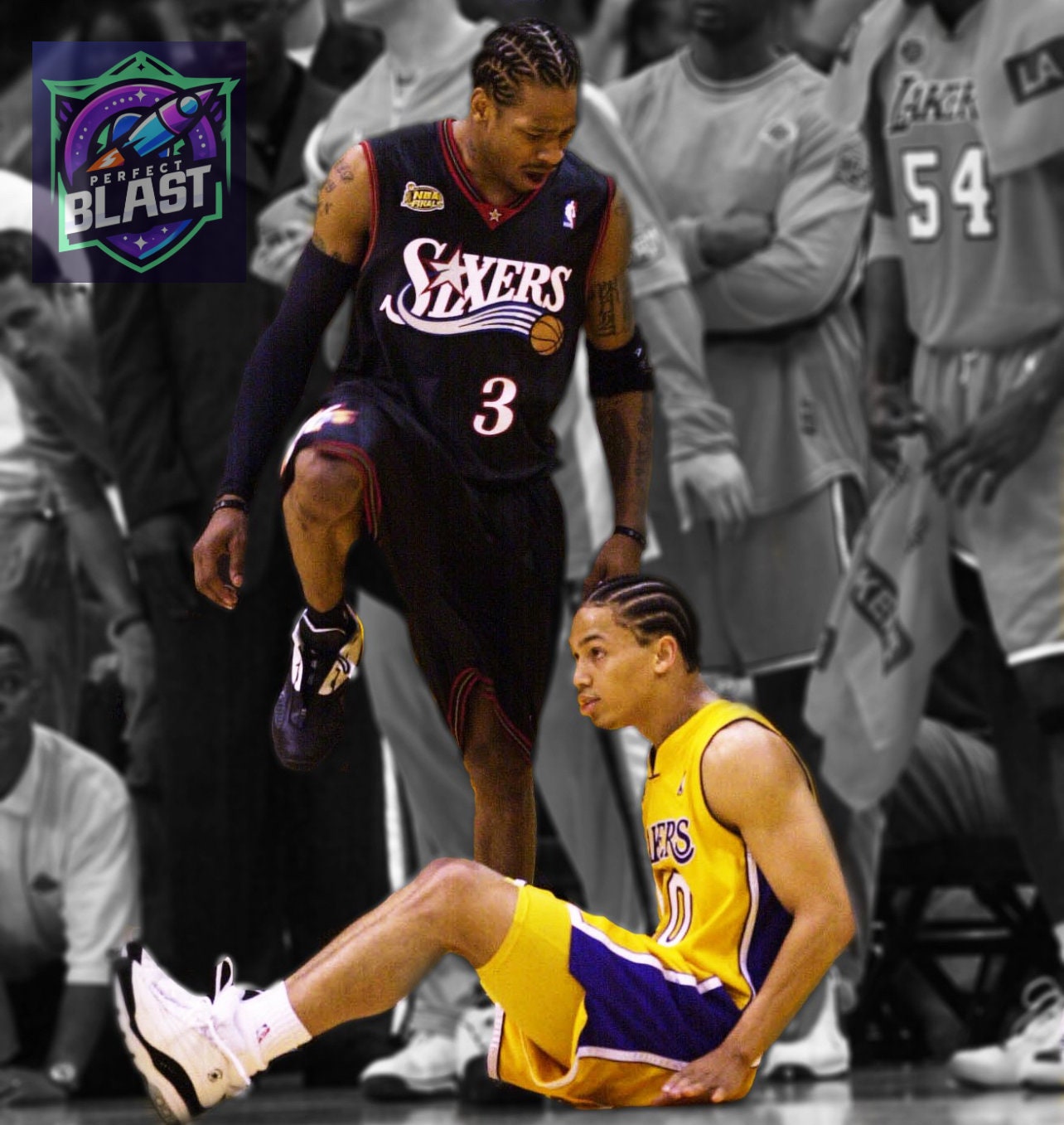 Allen Iverson Step-over Poster - Etsy