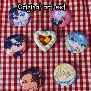 Alien Stage Buttons 1.26 Inch, Till,ivan,luka,sua, Mizi,hyuna. Alien ...