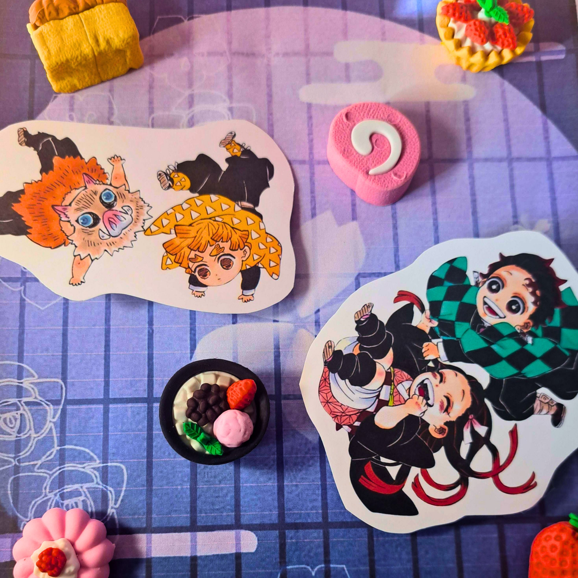 Demon Slayer Vinyl Sticker. - Etsy