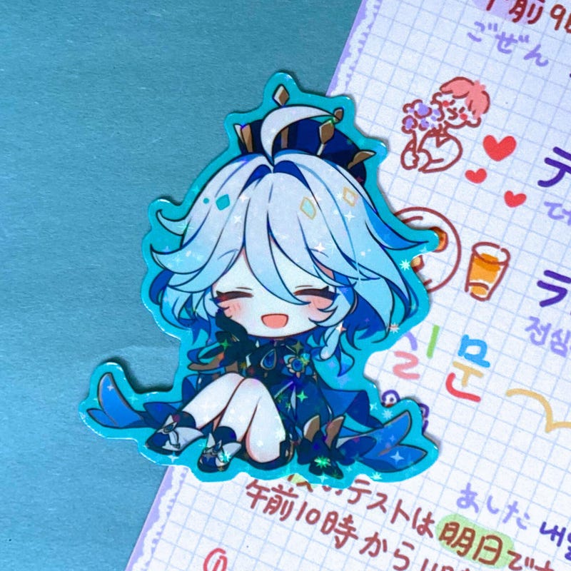 Genshin Furina Stickers - Etsy