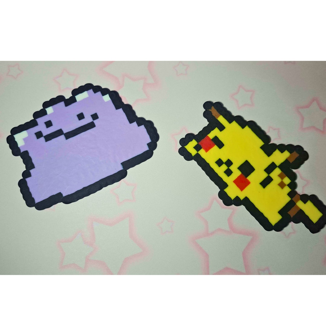 Pixel Art Perler Bead 8-bit Perler Bead - Etsy