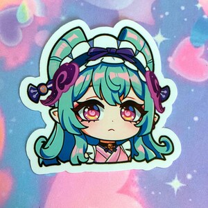 Glossy Genshin Impact Mizuki Sticker, Anime Fan Sticker, Game Decor ...
