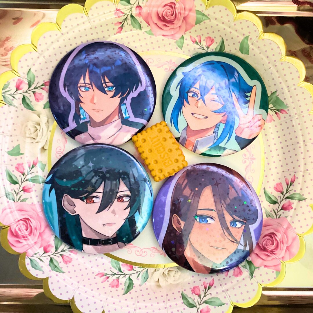 The Kid at the Back Buttons TKATB 2 Inch Buttons, Sol and Crowe Buttons ...