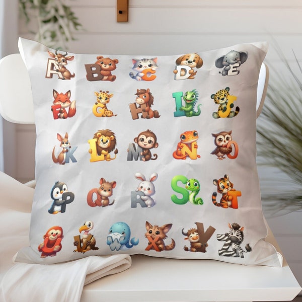 Alphabet Cushion - Etsy