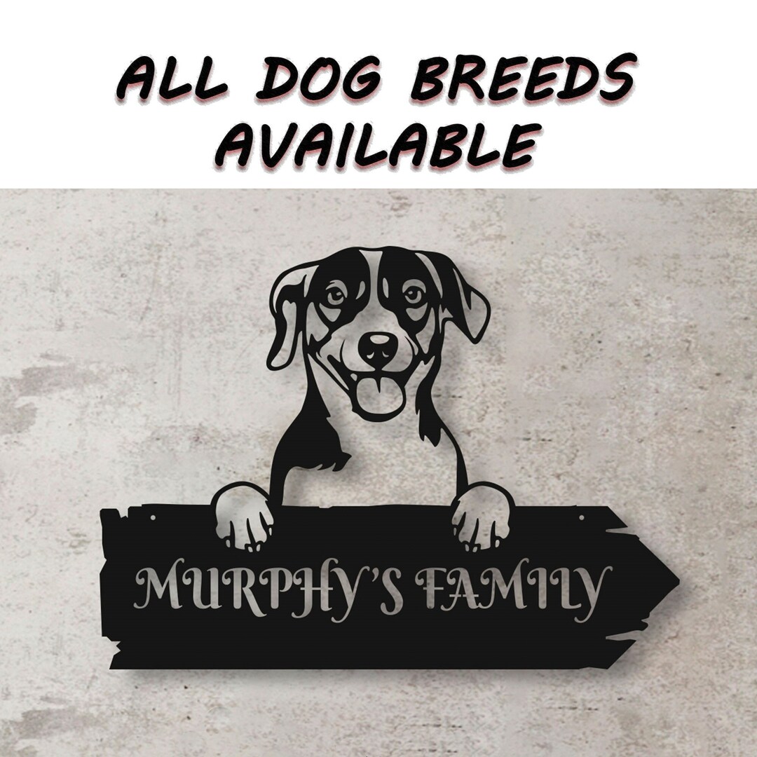 Decorative Jack Russell Custom Metal Sign Custom Dog Breed Metal Art ...