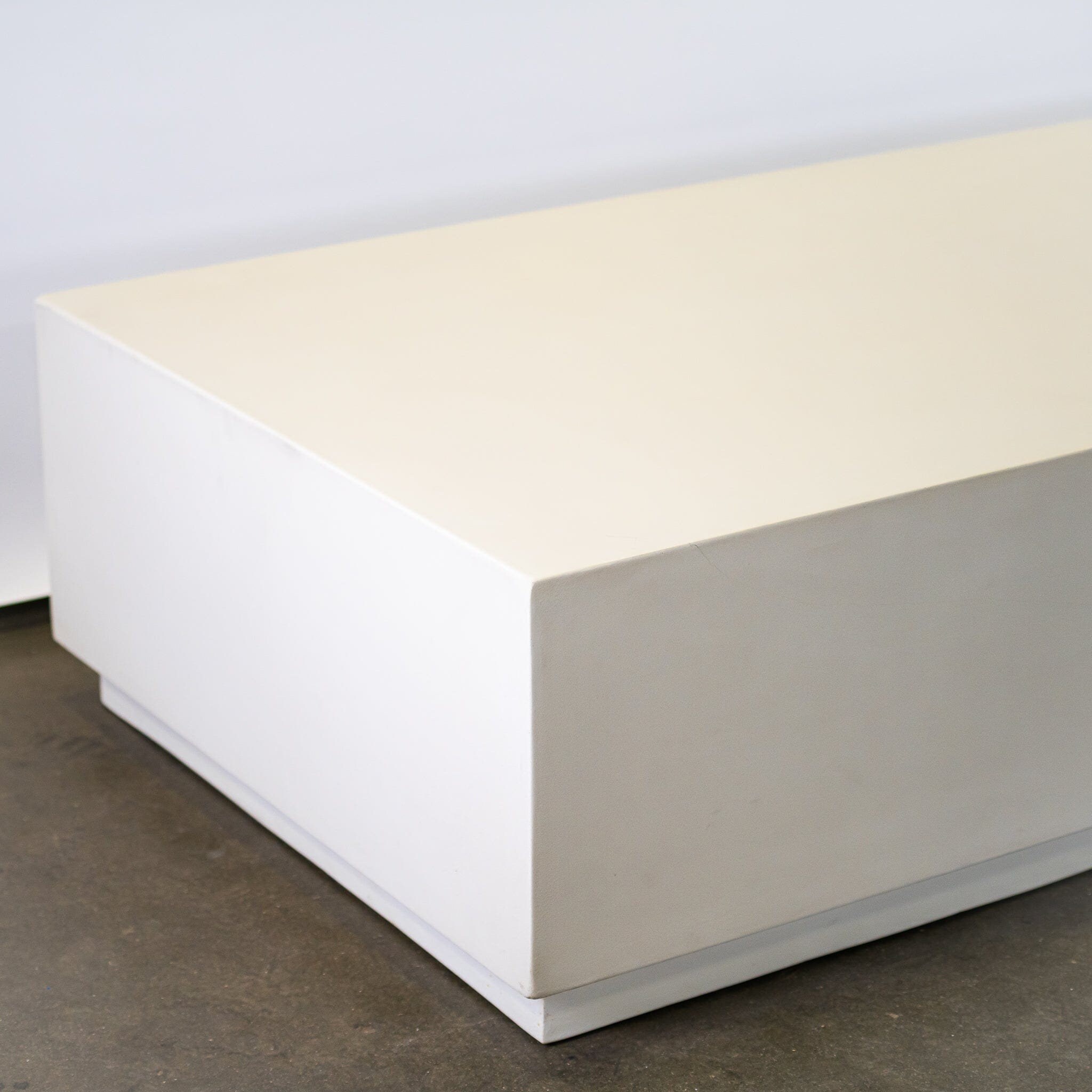 CB2 Concrete Coffee Table - Etsy