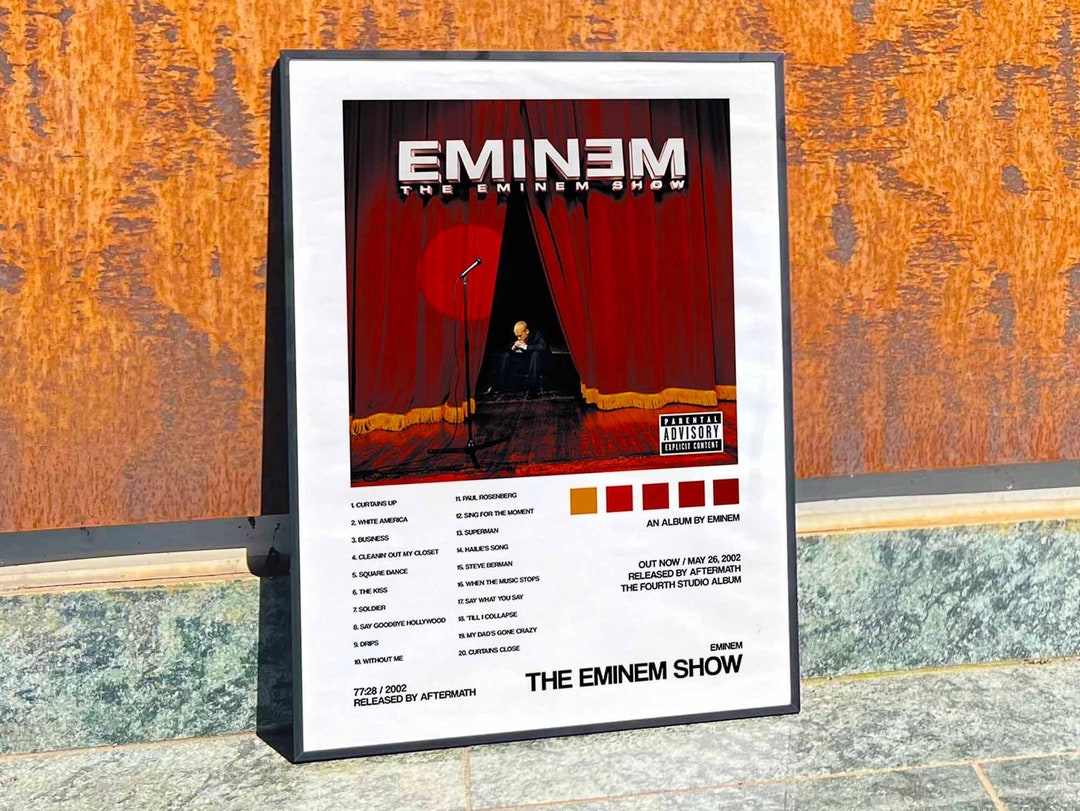 Eminem 'the Eminem Show' Album Cover Poster - Etsy
