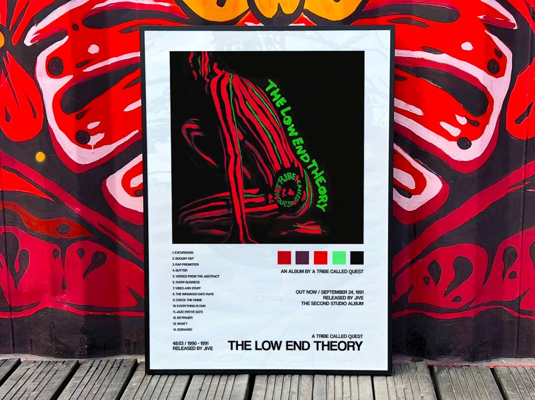 A Tribe Called Quest 'the Low End Theory' Album Cover - Etsy