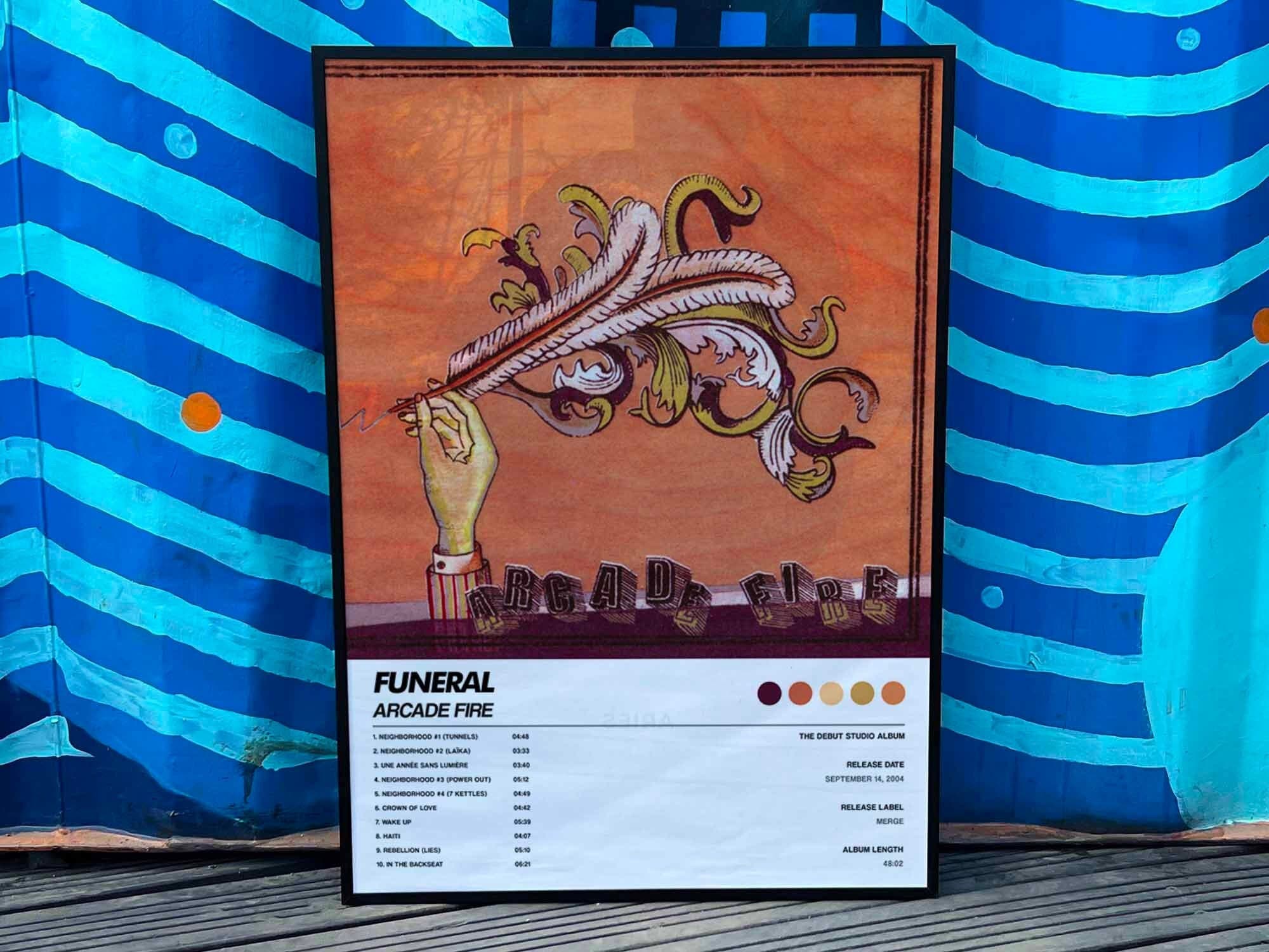 Arcade Fire 'funeral' Album Cover Poster Personalized - Etsy