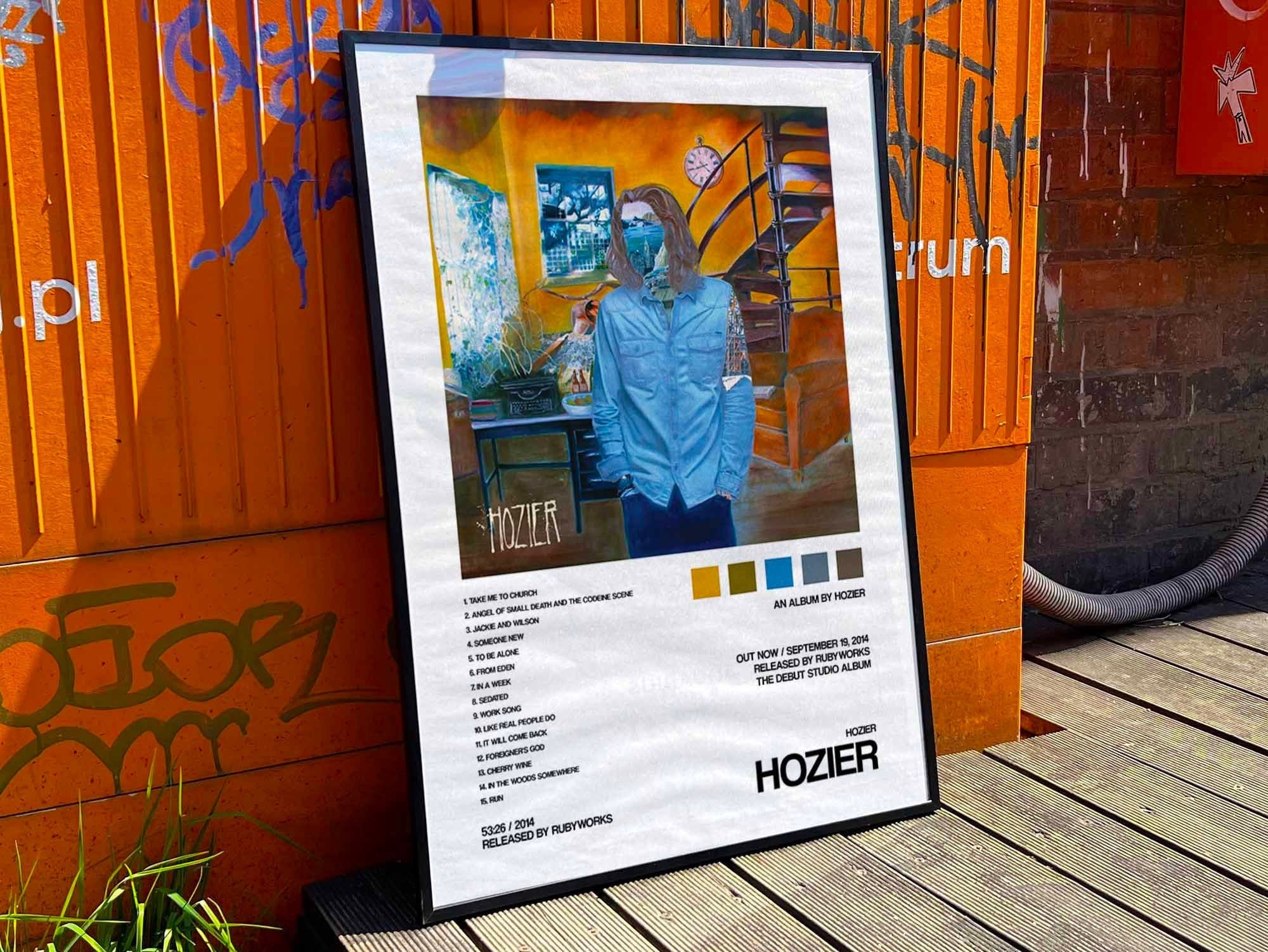 Hozier hozier Album Cover Poster Personalized - Etsy