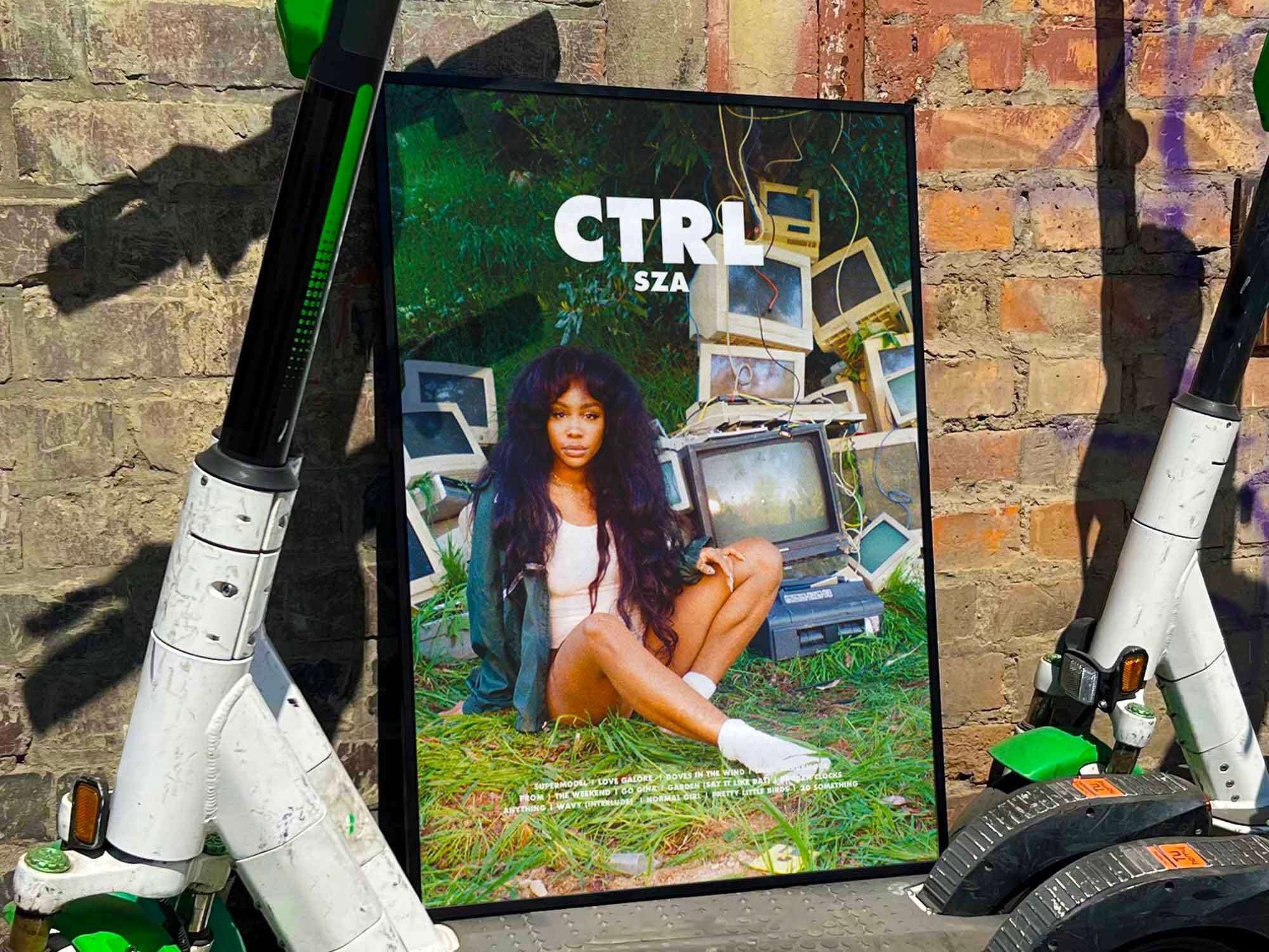 Ctrl 'SZA' Album Cover Poster Perfect Gift for Music - Etsy