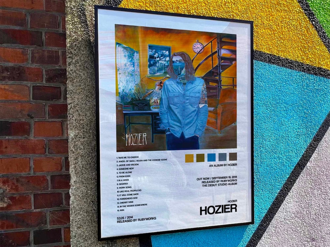 Hozier hozier Album Cover Poster Personalized - Etsy