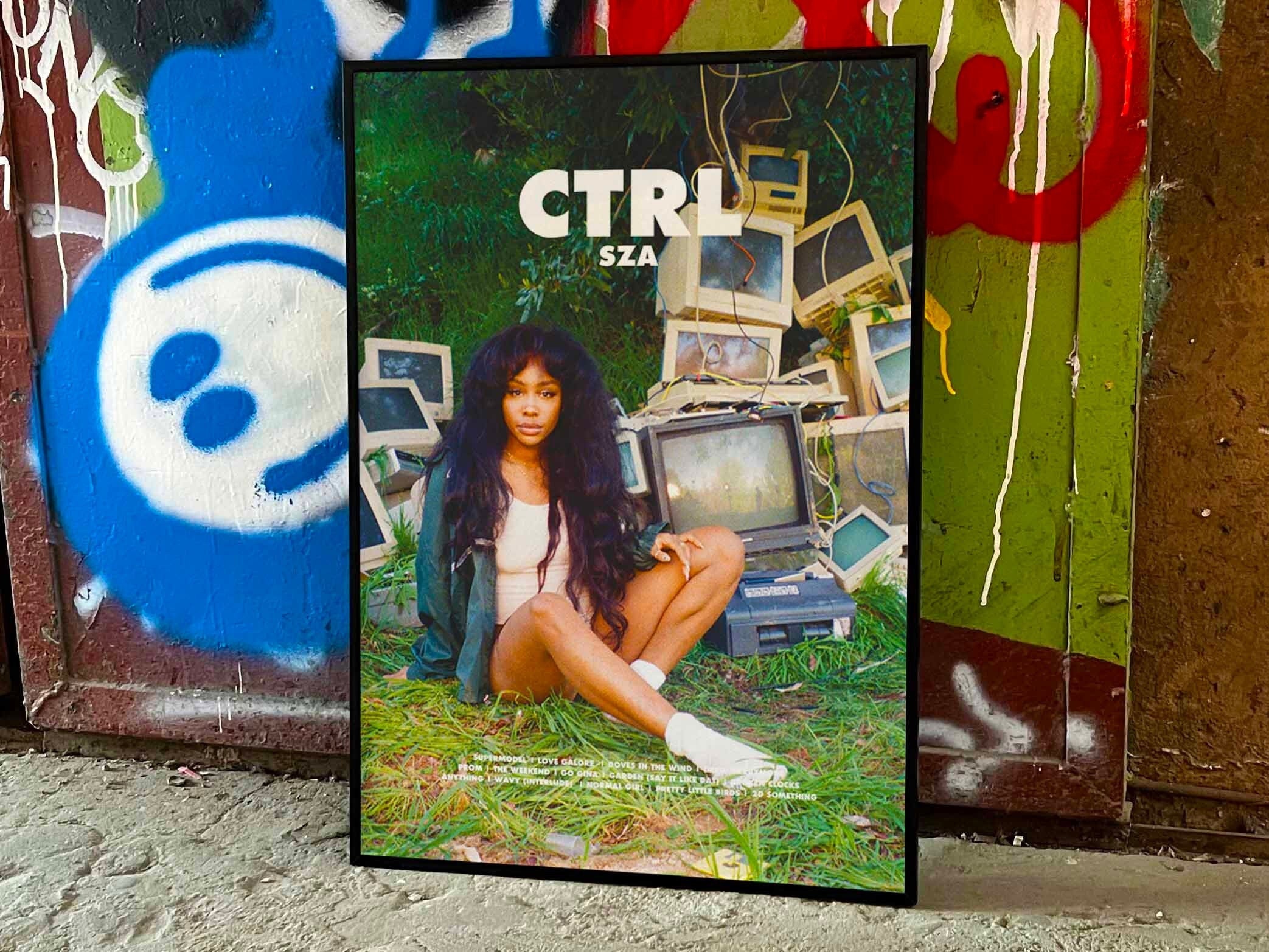 Ctrl 'SZA' Album Cover Poster Perfect Gift for Music - Etsy