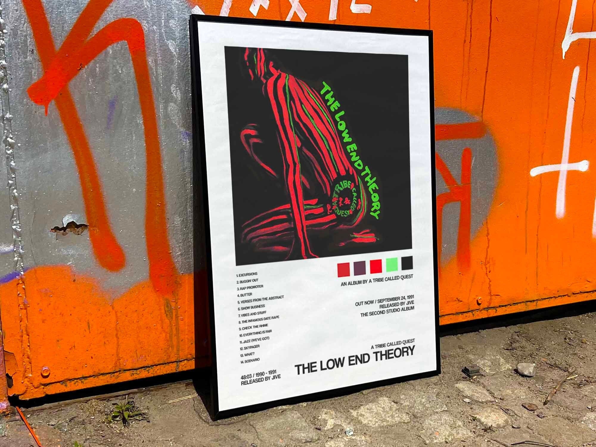 A Tribe Called Quest 'the Low End Theory' Album Cover - Etsy