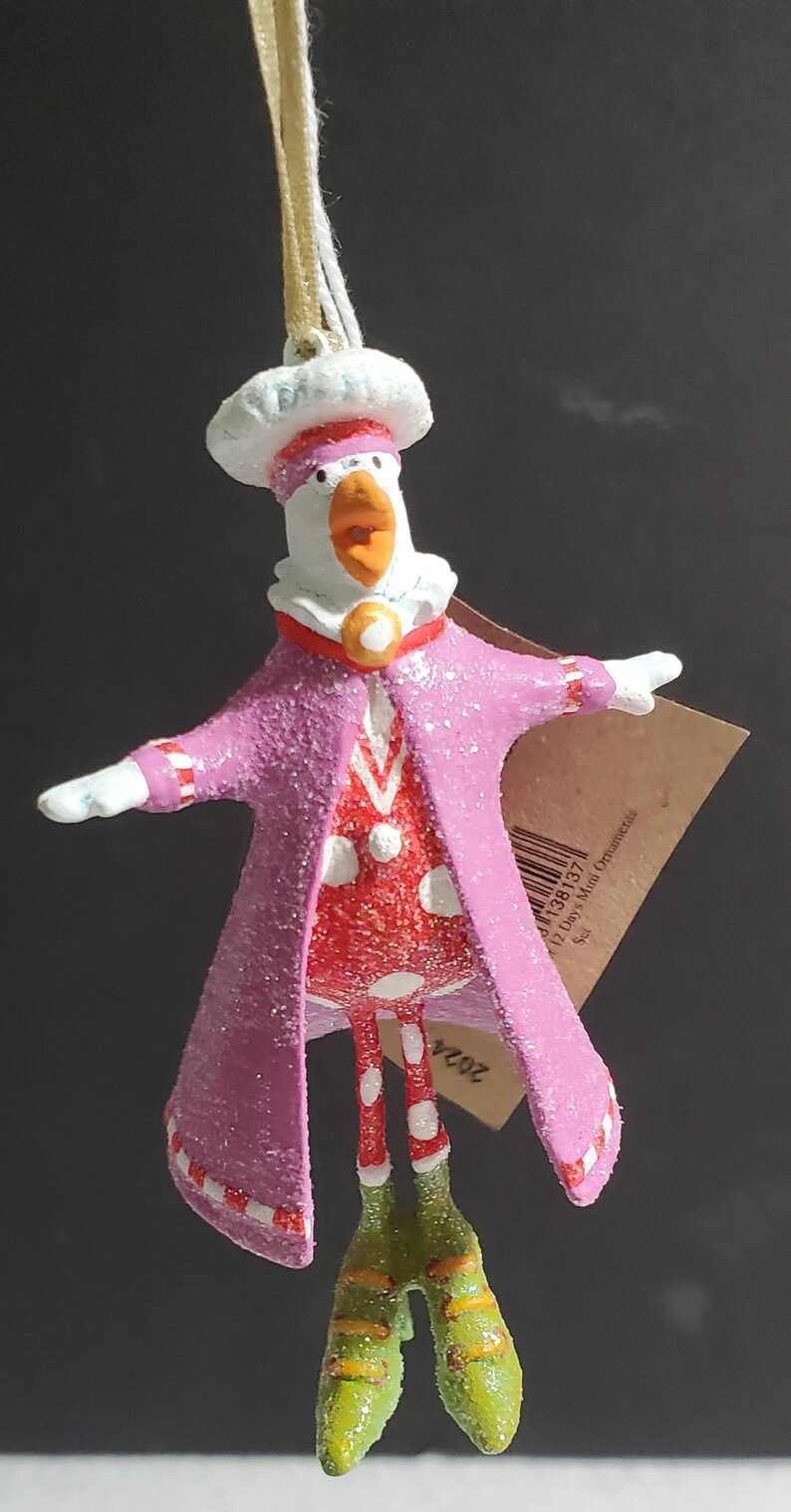 Mackenzie Child's Patience Brewster 12 Days Calling Bird Ornament Mini ...