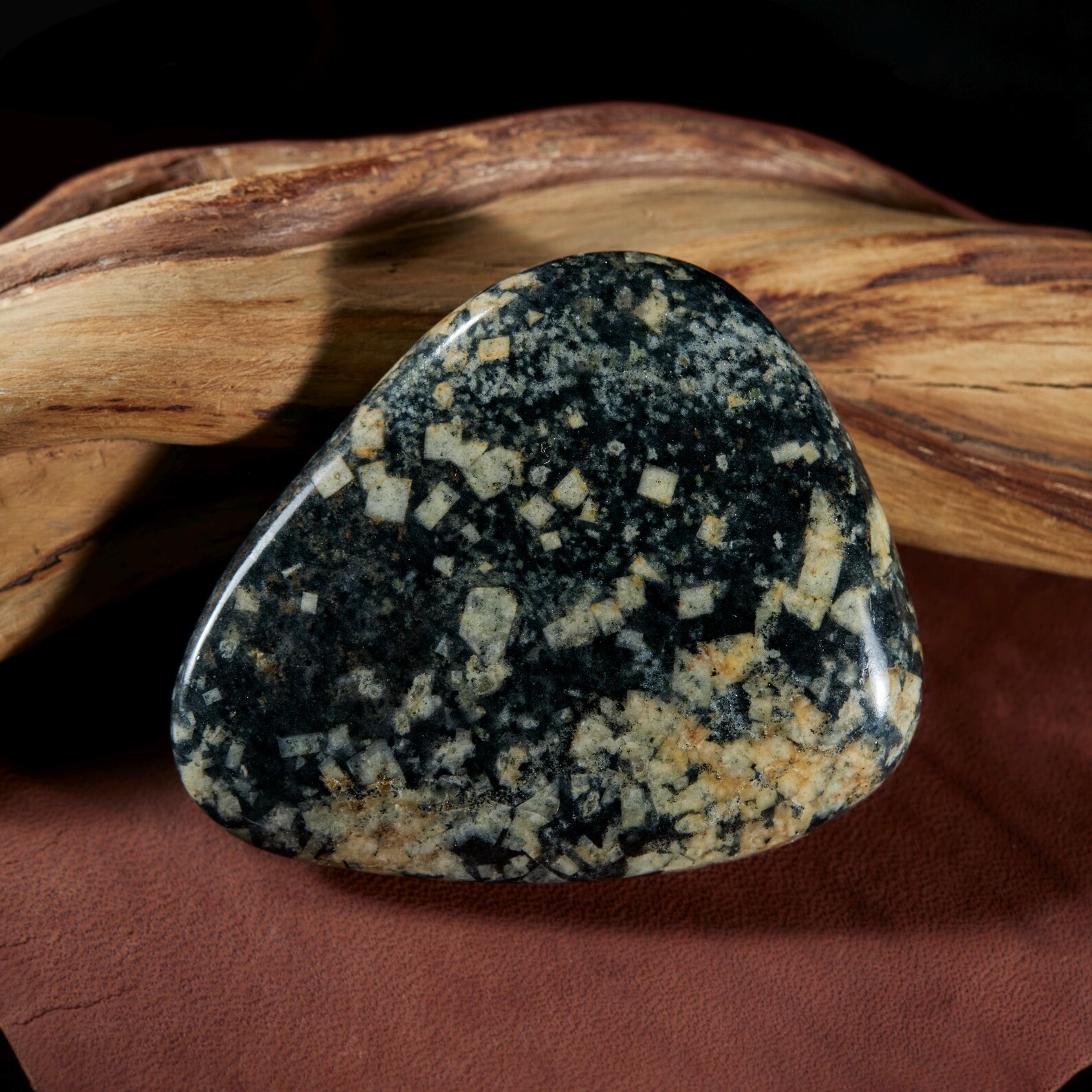 Rare Arctic Narsarsukite Palm Stone 64x53mm. - Etsy