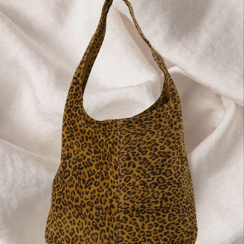 Leopard Print Bag - Etsy