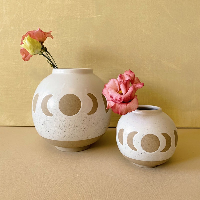 Moon Vase - Etsy