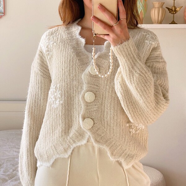 Embroidered Cardigans - Etsy