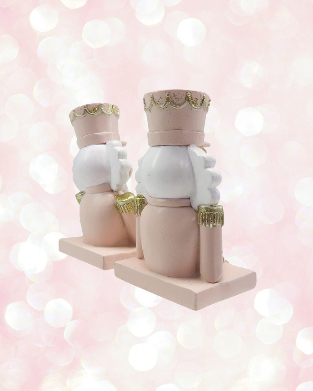 Pink Nutcracker Christmas Stocking Hanger Set of 2, Fairytale ...