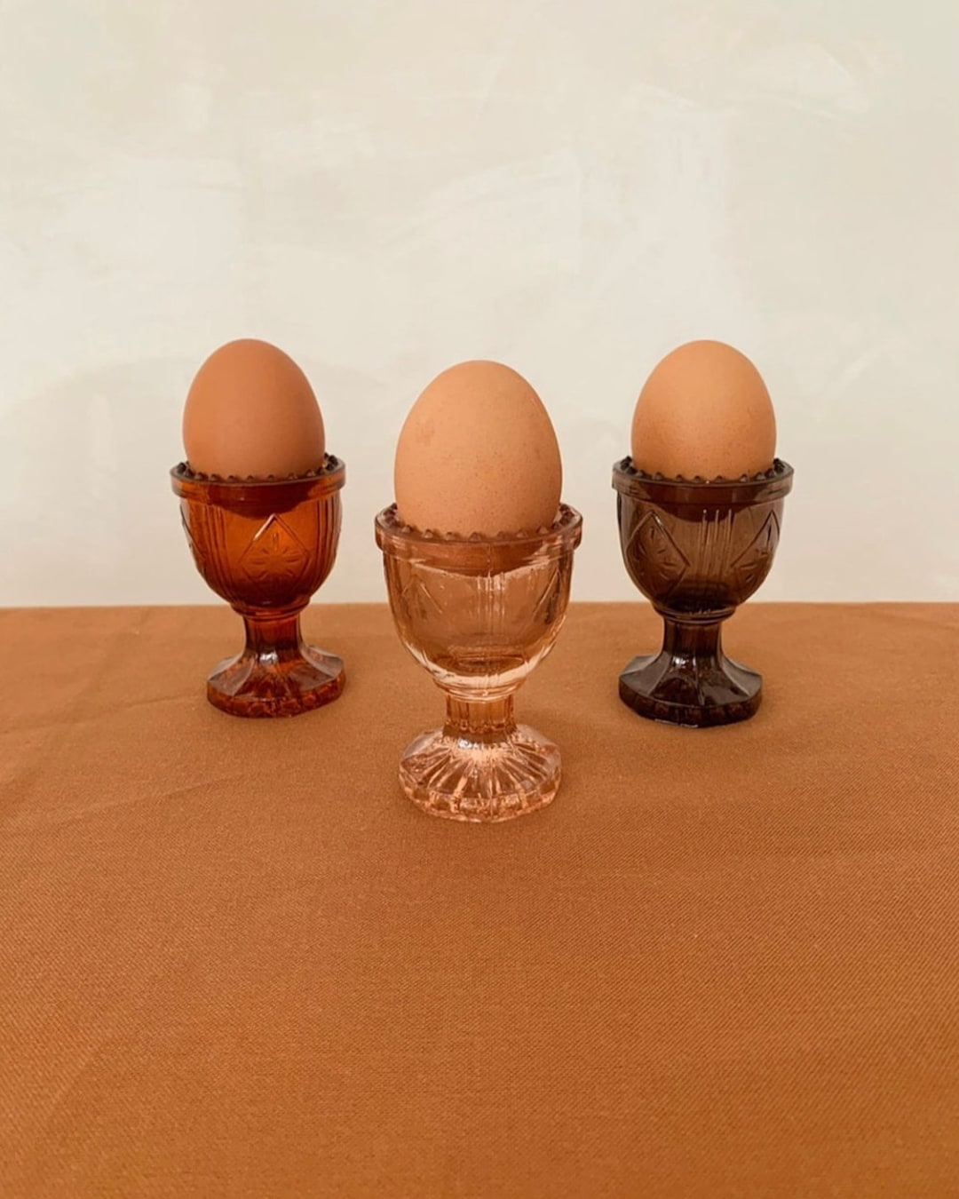 Glass Egg Cup, Decorative, Recycled Glass, Kitchen, Breakfast Essential, Addition, Dinner Host ...