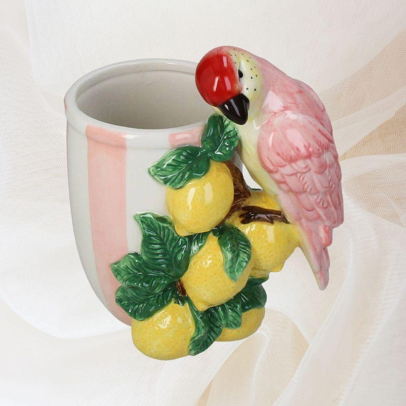 Parrot Planter - Etsy