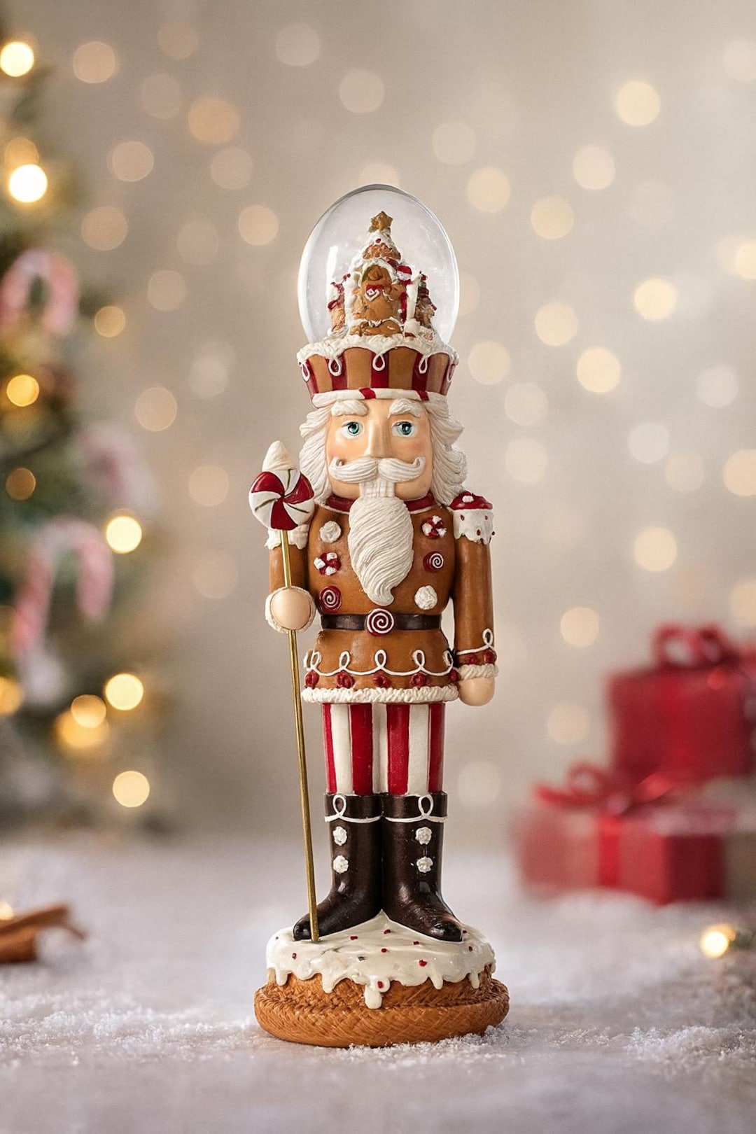 Holiday Light-up Nutcracker With Music, Traditional Christmas Figurine ...