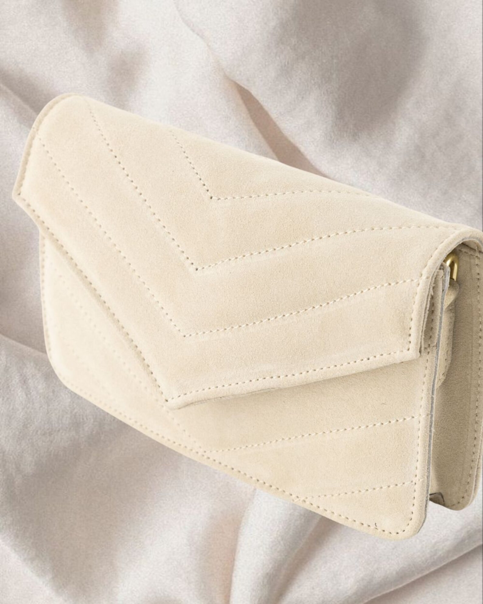 Suede Bag Harper, Pastel, Sage Green, Baby Blue, Lilac, Beige, Eco ...