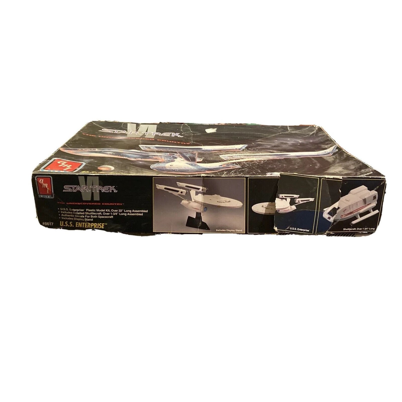 AMT Star Trek USS Enterprise D Model Kit VI the Undiscovered Country - Etsy