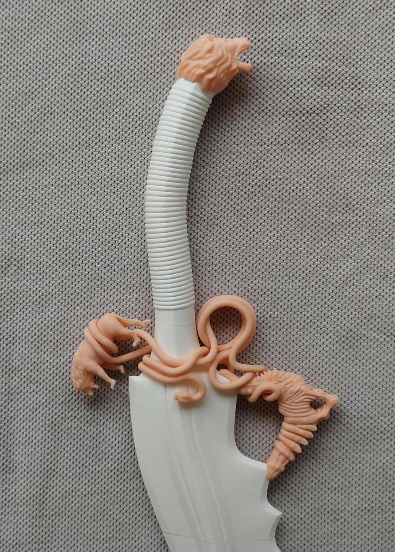 Prince of Persia, POP, Warrior Within Lion Sword, 3D Print Prop Replica ...
