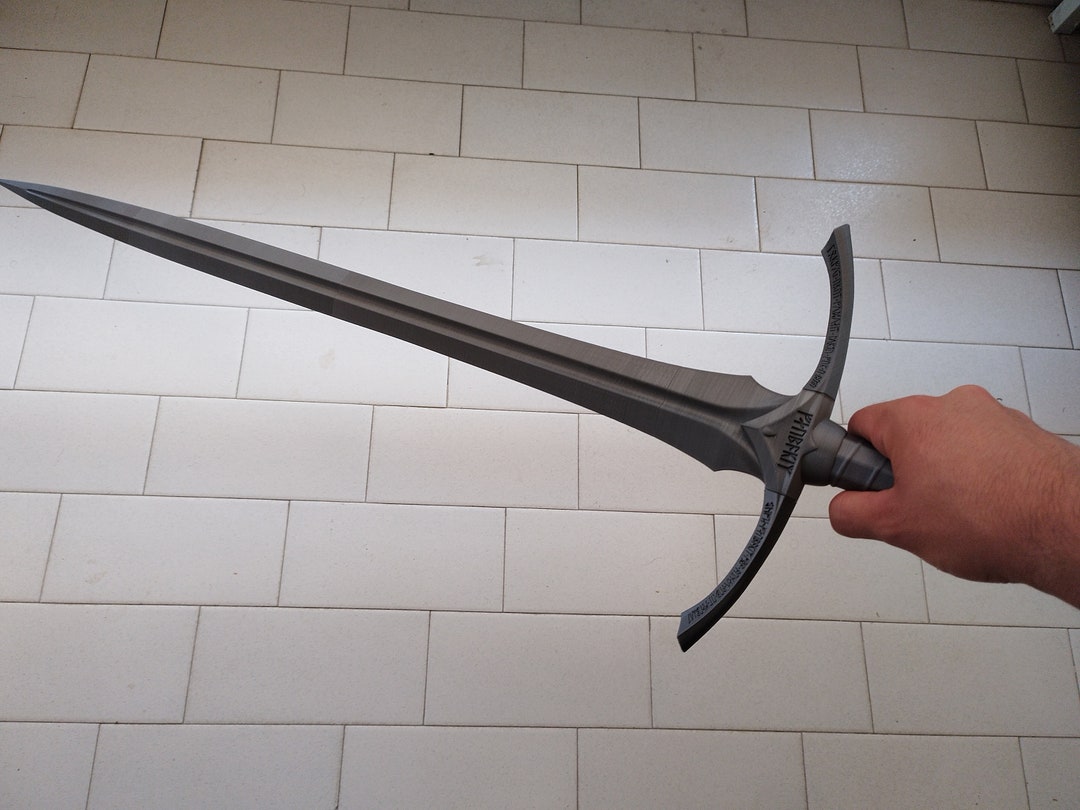 LOTR Gandalf's Sword Glamdring 3D Printed - Etsy