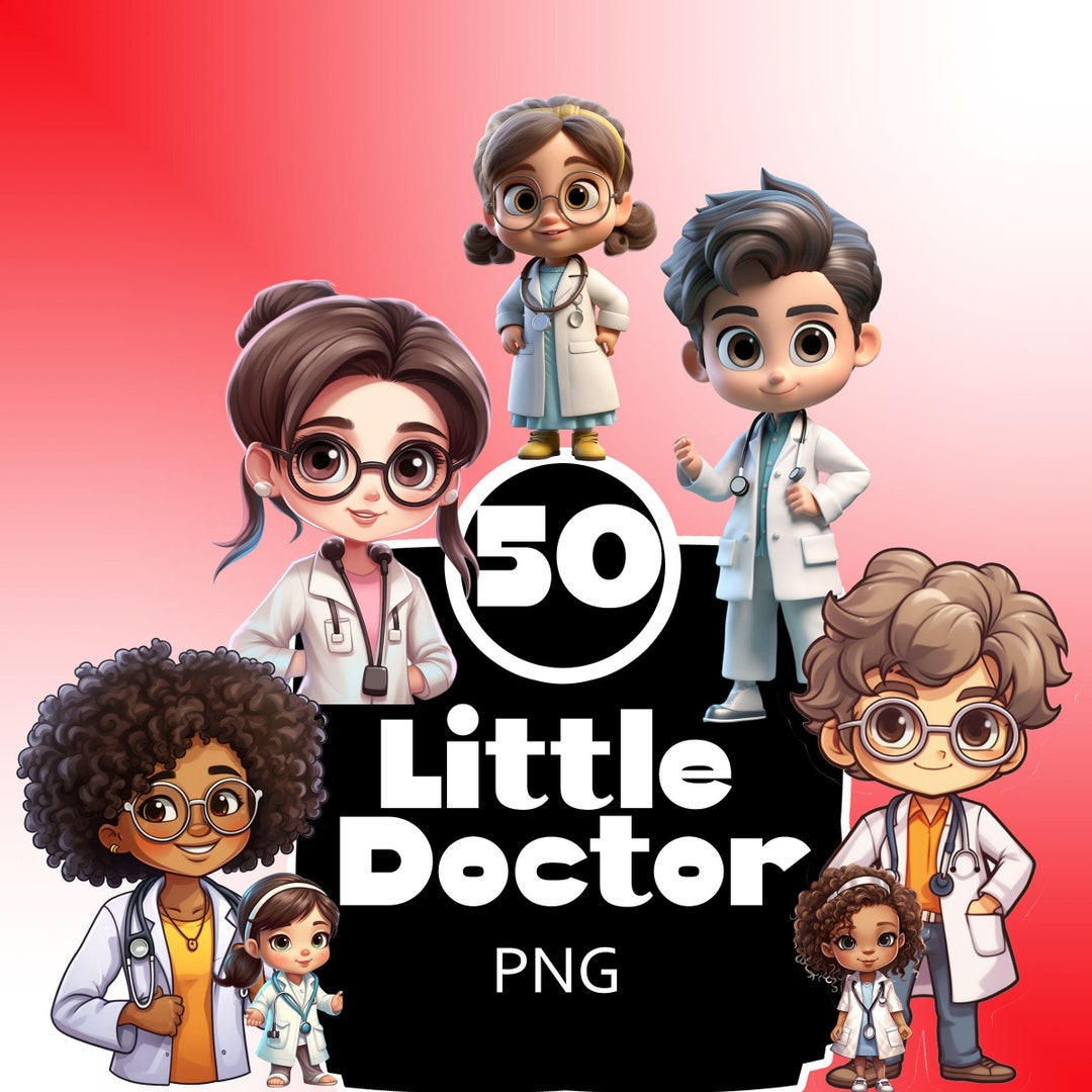 Little Doctor PNG Cute Doctor Clipart Digital Download Clipart PNG - Etsy