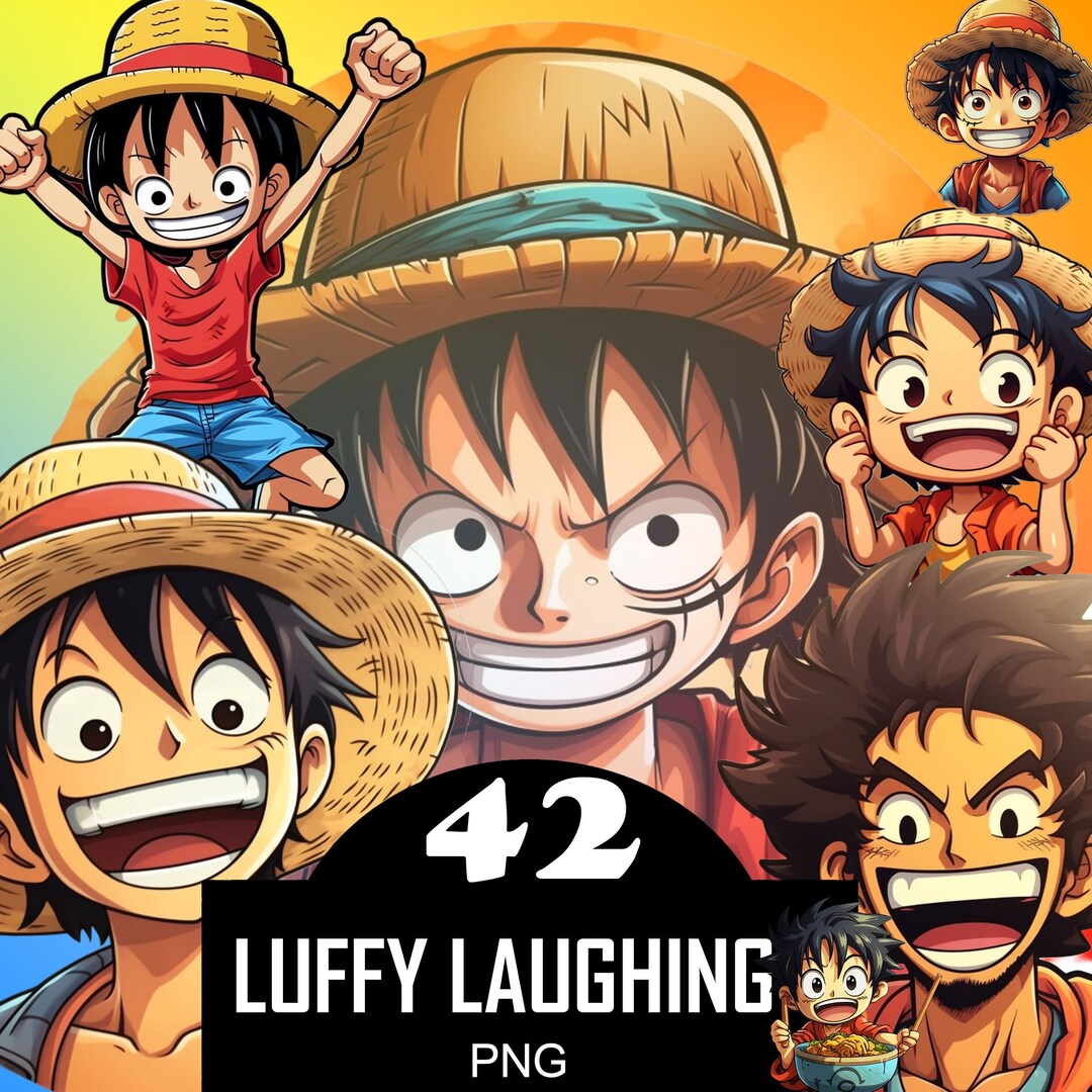 Luffy Laughing Png One Piece PNG Anime PNG Png Digital Download Digital ...
