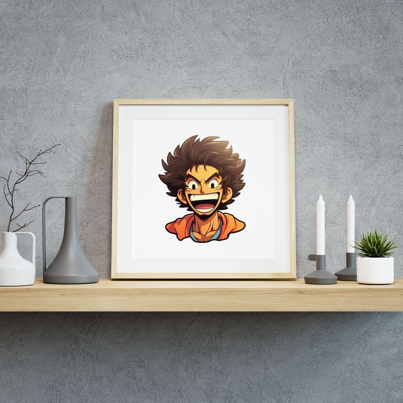 Luffy Laughing Png One Piece PNG Anime PNG Png Digital Download Digital ...