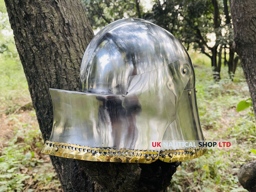 Medieval German Gothic Salat Helmet - Etsy