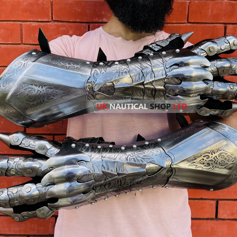 Gothic Gauntlet - Etsy