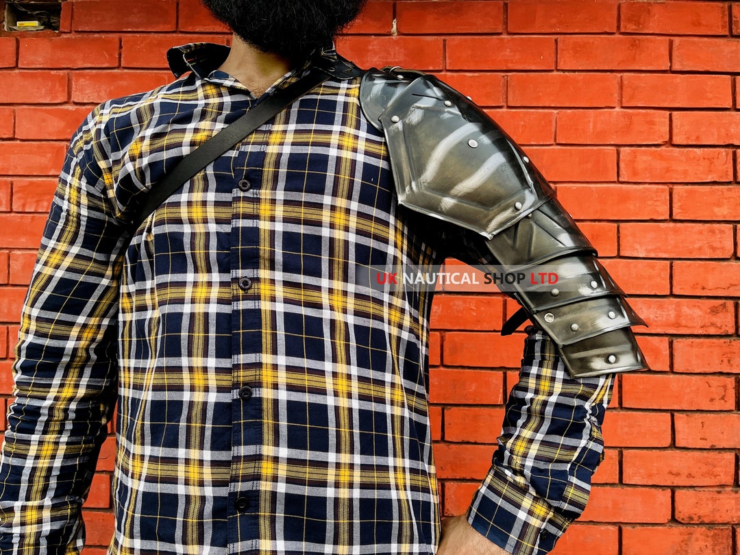 Shoulder Dwarf Armor for Fantasy Cosplay Larp Clothing, Dwarf Armor ...