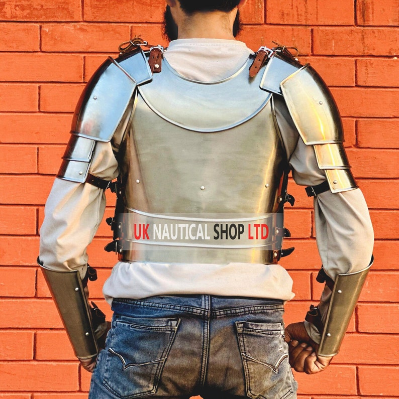 Warrior Lady Queen Armor Suit Medieval Larp Costume - Etsy