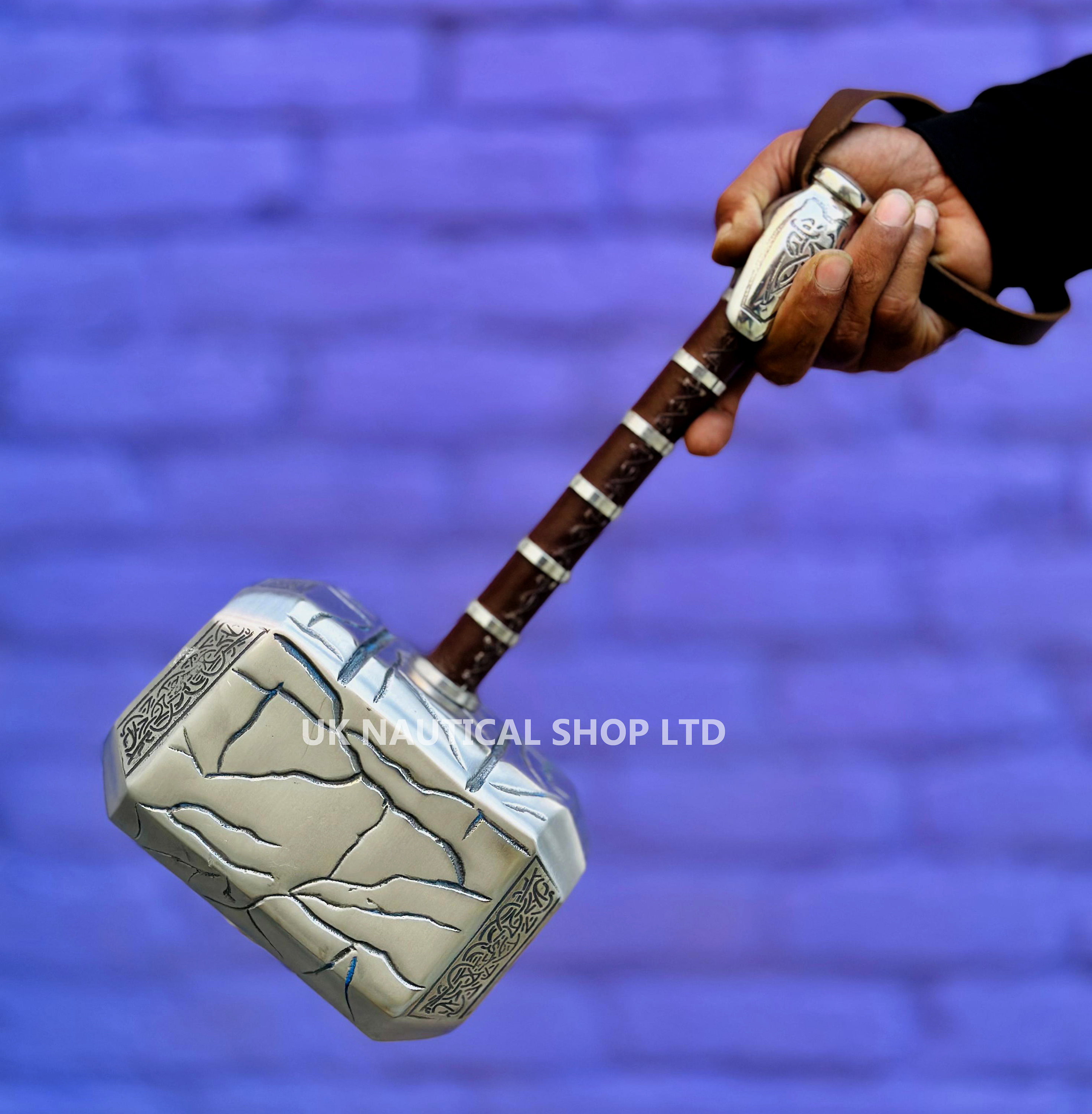 Broken Mjolnir Thor's Hammer Thor Hammer Metal Thor Cosplay 1/1 Scale ...