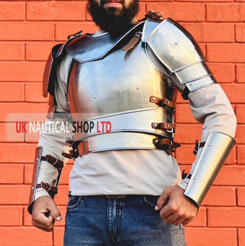 Warrior Lady Queen Armor Suit Medieval Larp Costume - Etsy