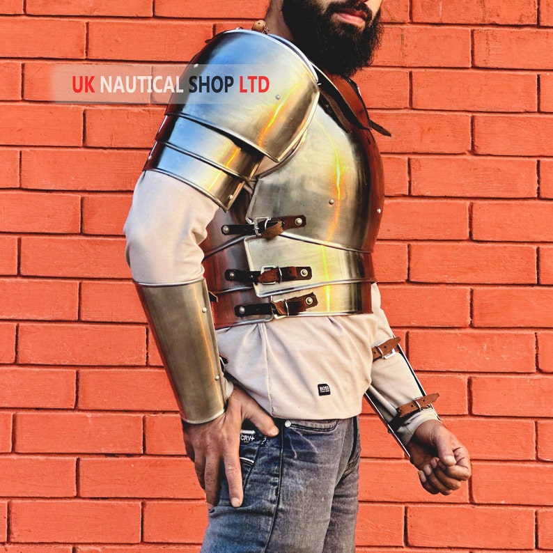 Warrior Lady Queen Armor Suit Medieval Larp Costume - Etsy