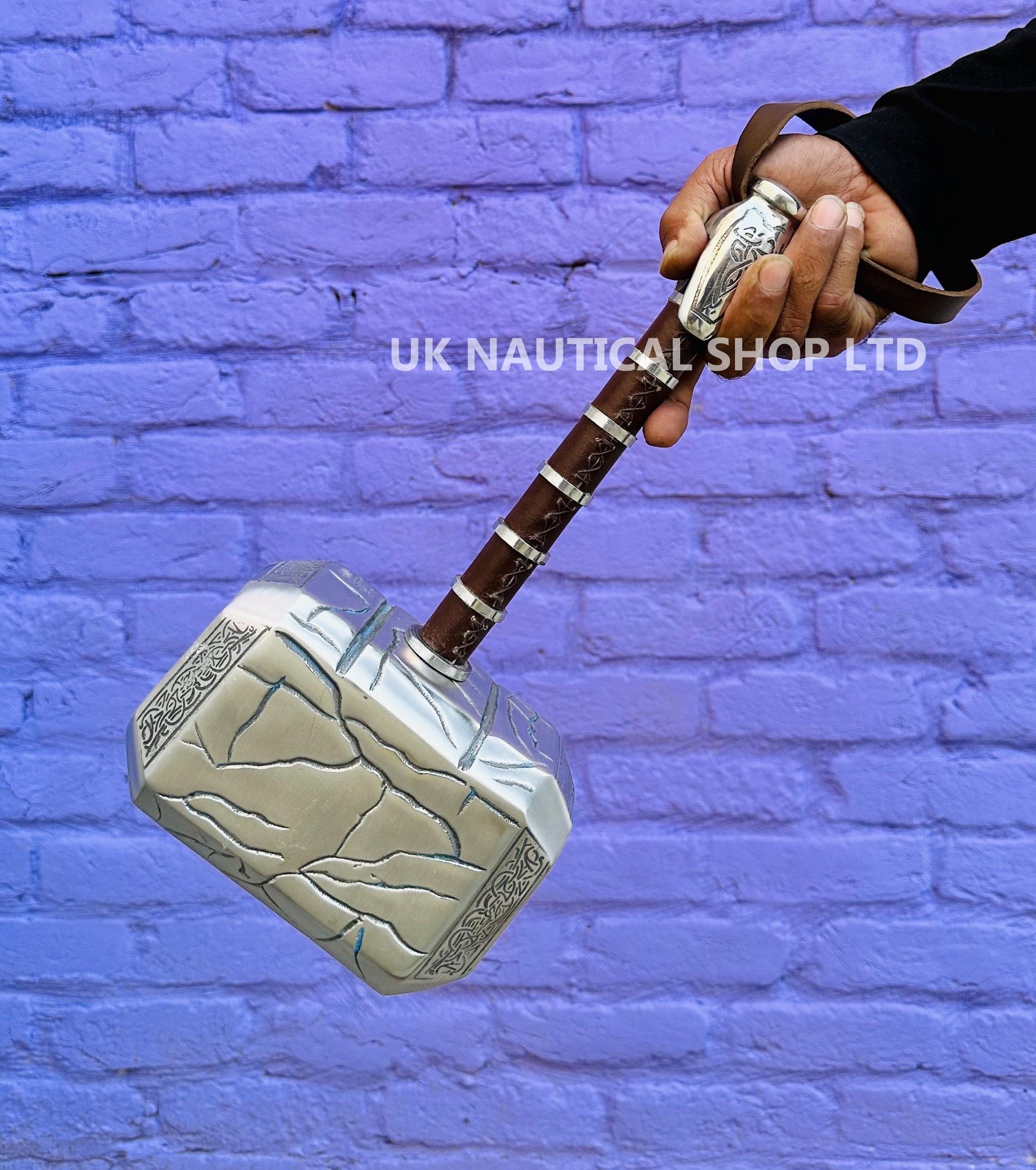 Broken Mjolnir Thor's Hammer Thor Hammer Metal Thor Cosplay 1/1 Scale ...