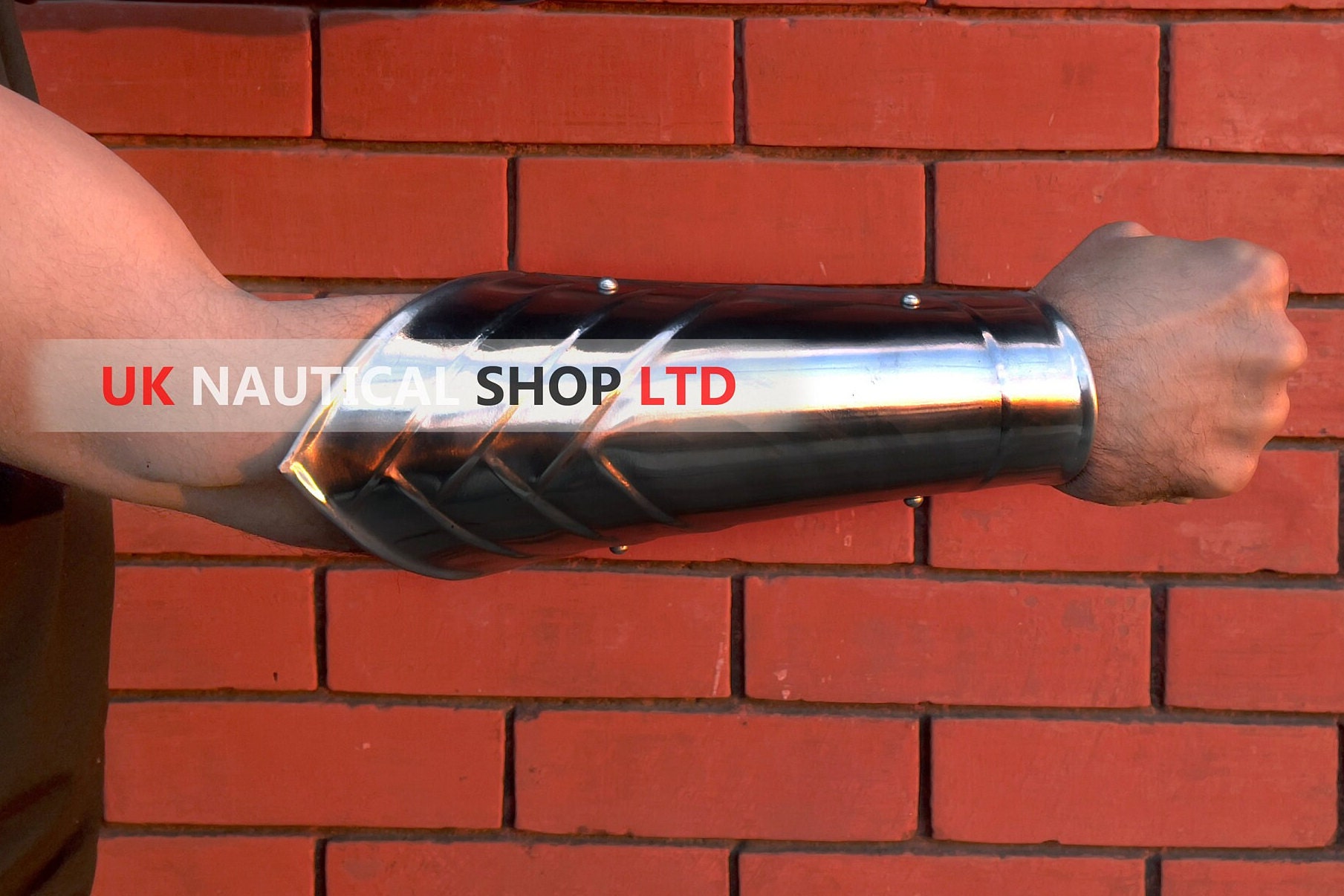 Pair of Bracers Elven Armor Elf Fantasy Warrior Larp Clothing Arm ...