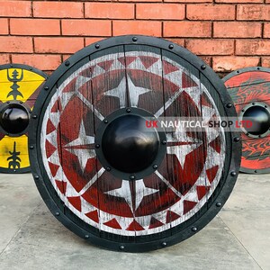 Viking Ouroboros Battleworn Shield Uhtred Last Kingdo Authentic Viking ...