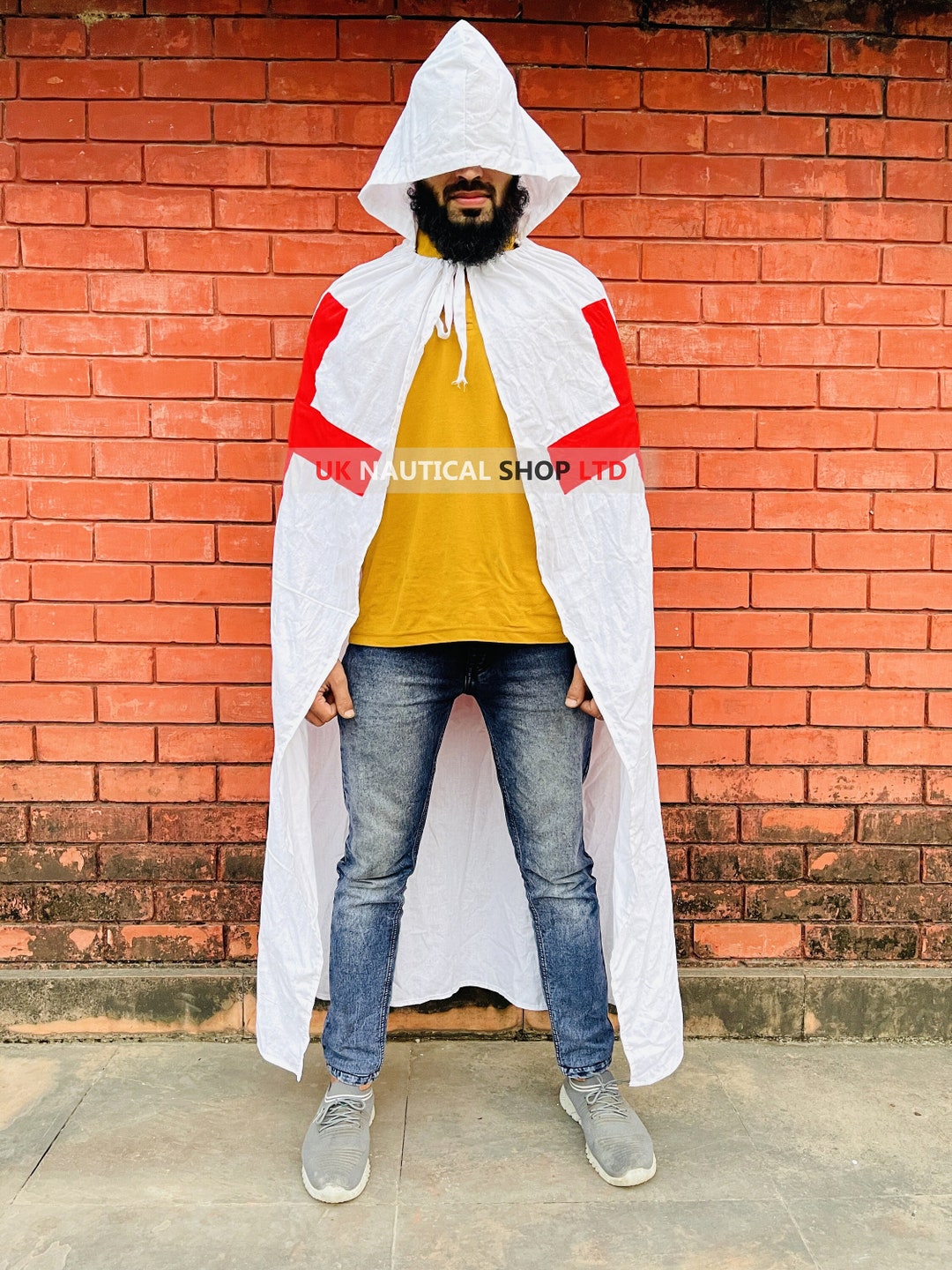 Medieval Red Templar Crusader Tunic SCA Larp - Etsy