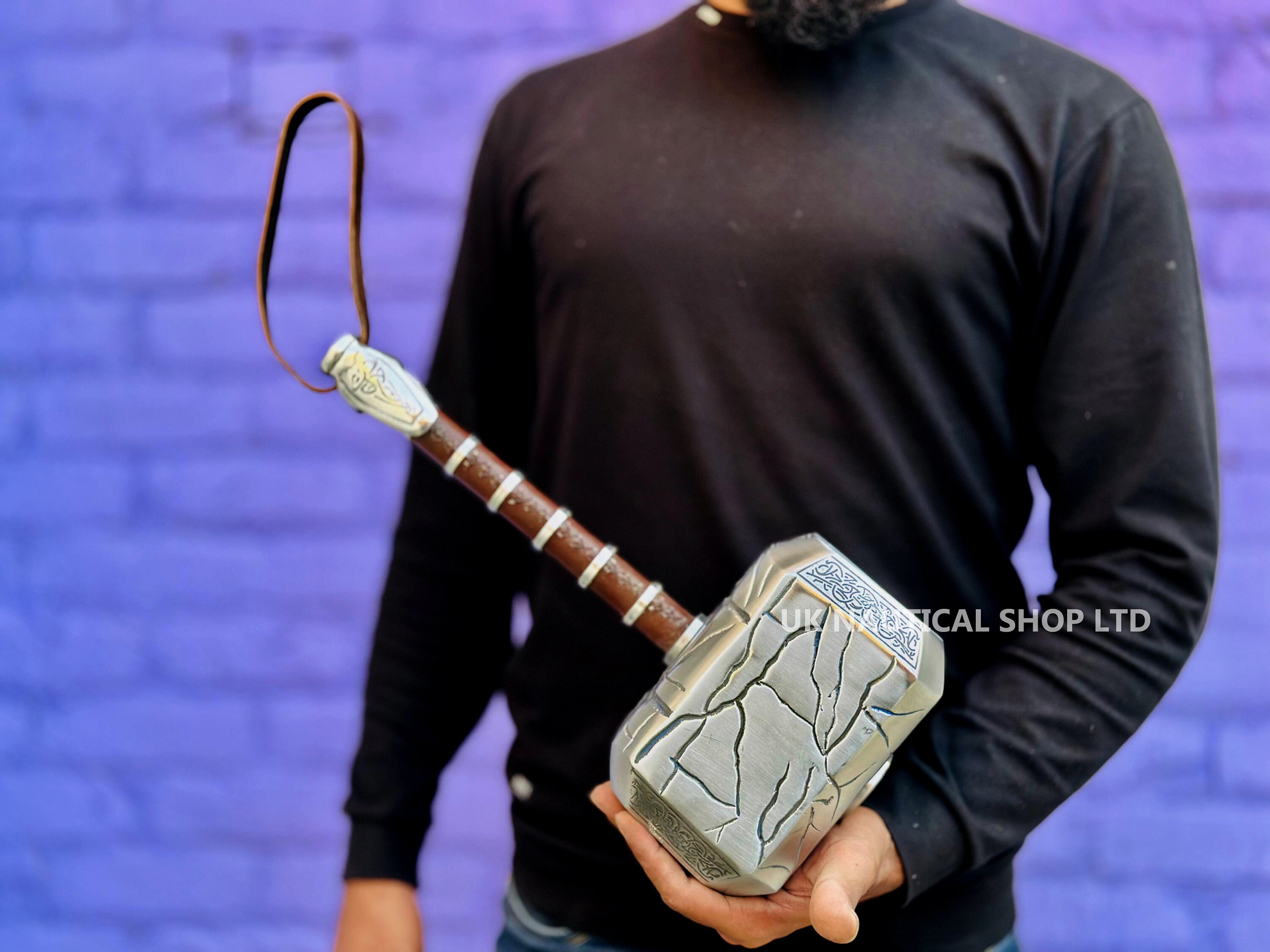 Broken Mjolnir Thor's Hammer Thor Hammer Metal Thor Cosplay 1/1 Scale ...